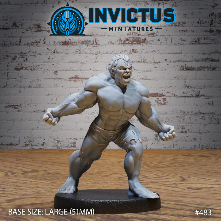 3D Printable Superhero Team Set / Crime Fighter Vigilantly / Galactic ...