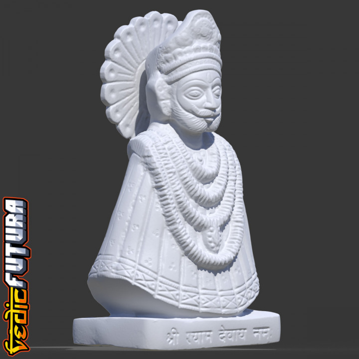 3D Printable Barbarika/Lord Kathu Shyam - An Unsung Hero of Mahabharata ...
