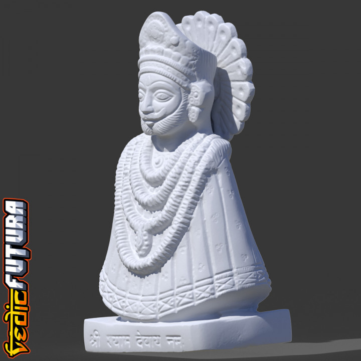 3D Printable Barbarika/Lord Kathu Shyam - An Unsung Hero of Mahabharata ...