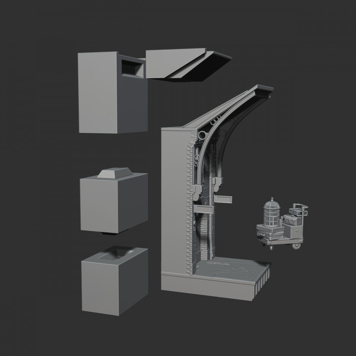 3D Printable Platform by Aronon