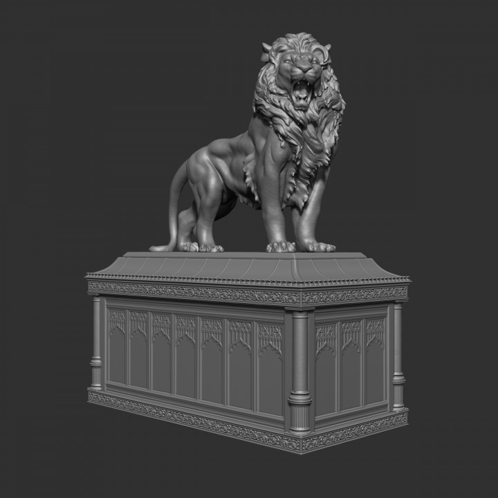 3D Printable Container, Leo by Aronon