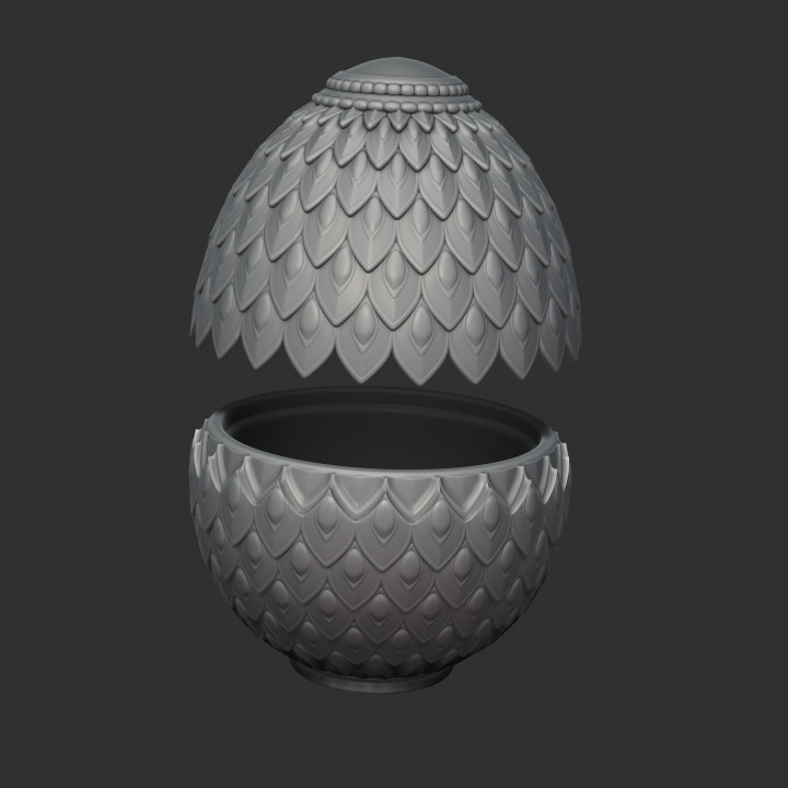 3D Printable Box, dragon v1 by Aronon