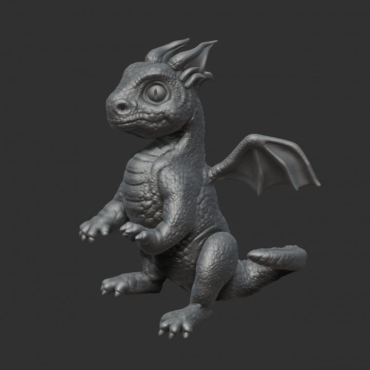 3D Printable Box, dragon v1 by Aronon