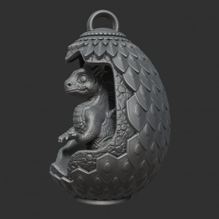 3D Printable Box, dragon v1 by Aronon