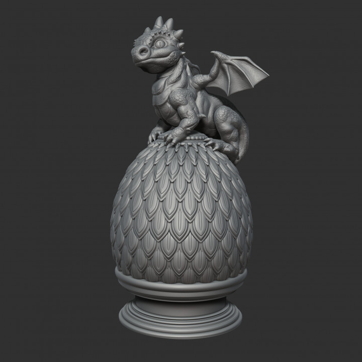 3D Printable Box, dragon v3 by Aronon