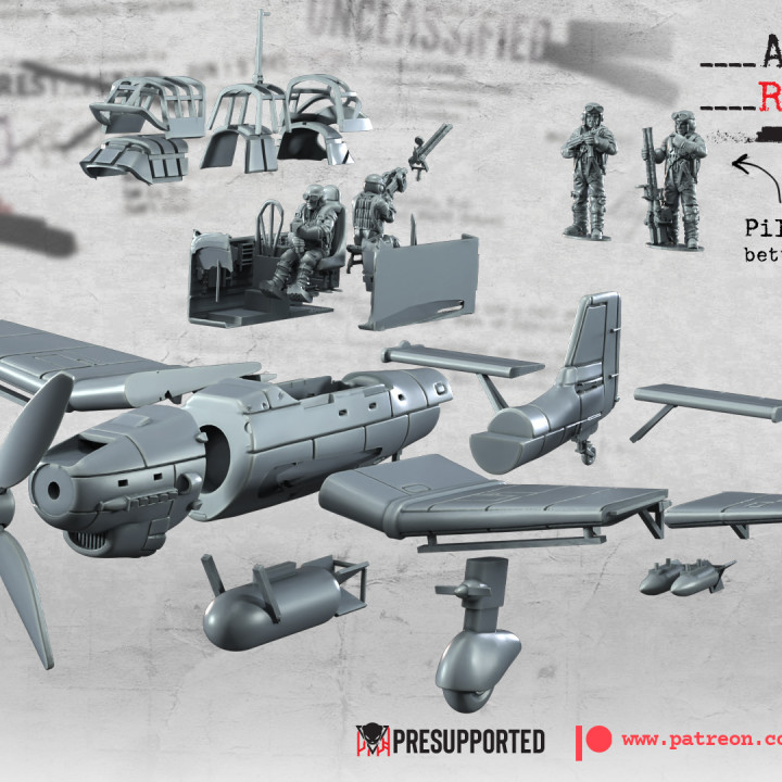 3D Printable WW2 German Junkers JU 87 by BattleCat Miniatures