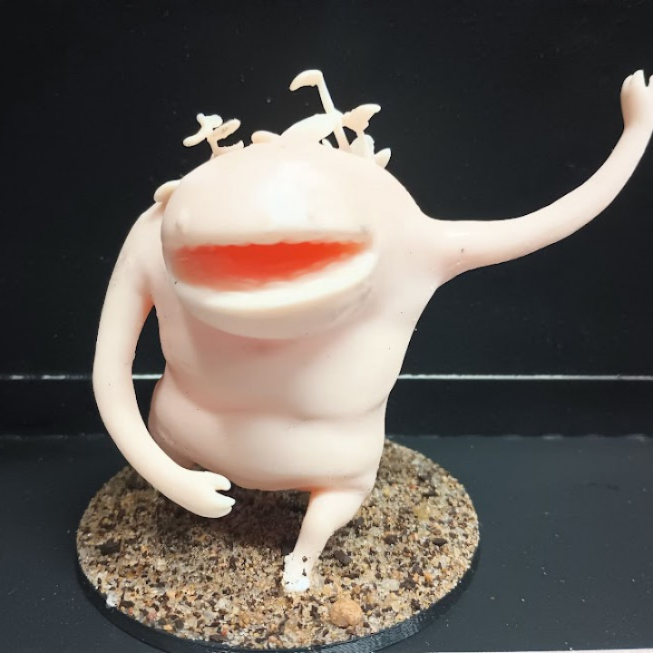 3D Printable Goobue from Final Fantasy XI / XIV - Fan Art by Jeremy