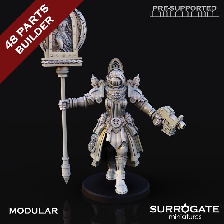 3D Printable Daughters of Dawn Daughters Squad, Surrogate Miniatures ...