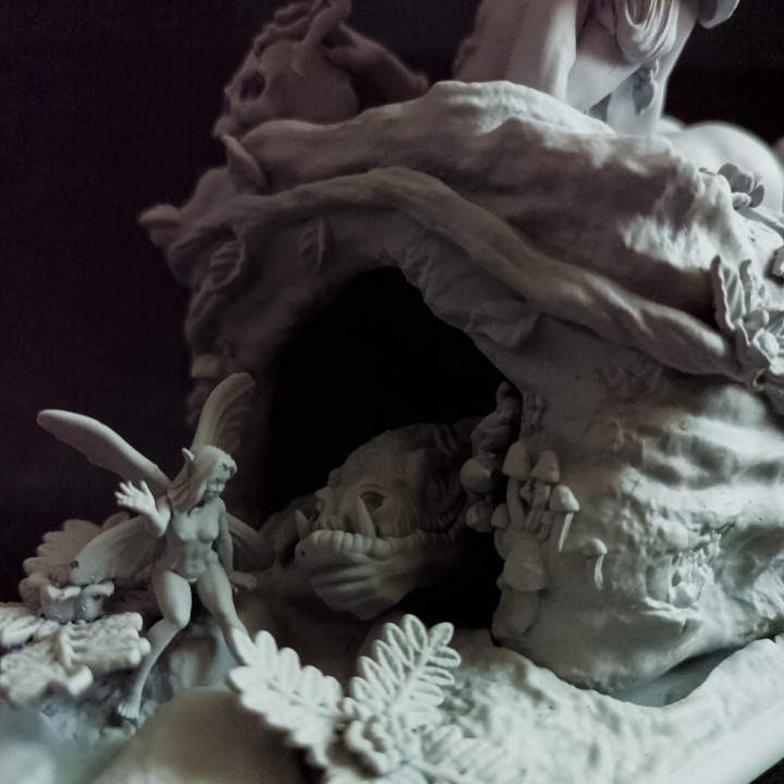 3D Printable The Witch of the Spring Equinox by DDF Models and Miniatures