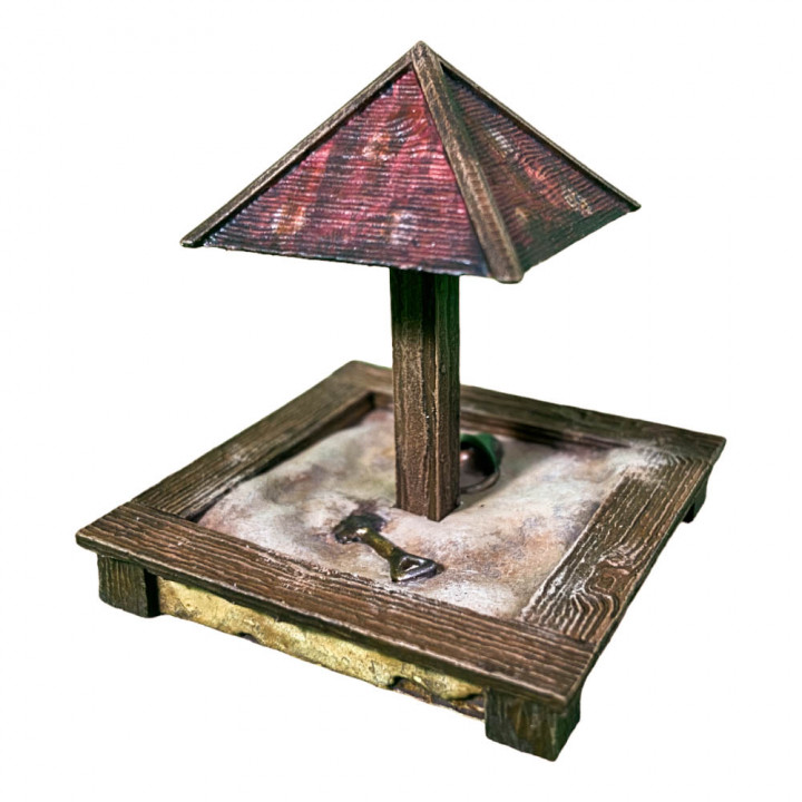 3D Printable Soviet Sandbox by Tiny Furniture