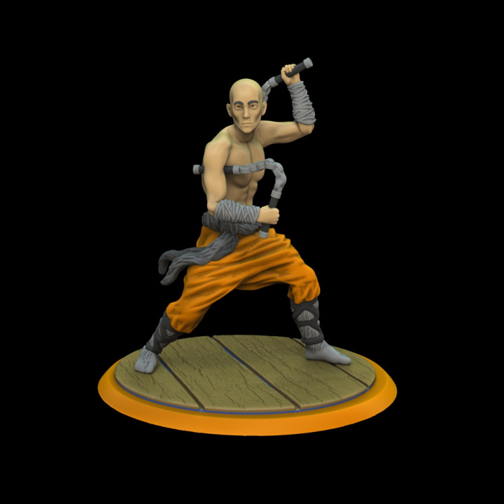 3D Printable Monk 2 by MiniaturesCraze