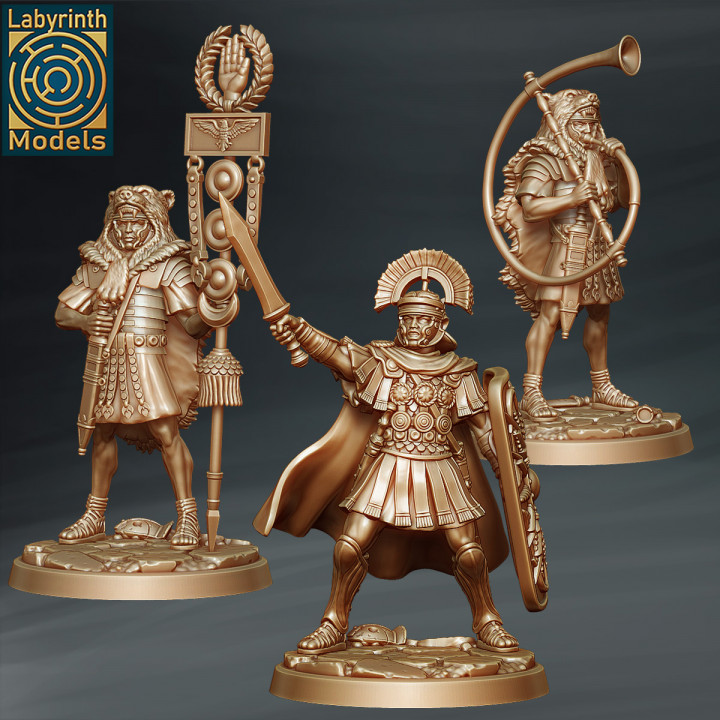 3D Printable Aquila Empire Collection Vol. 2 - 32mm by Labyrinth Models