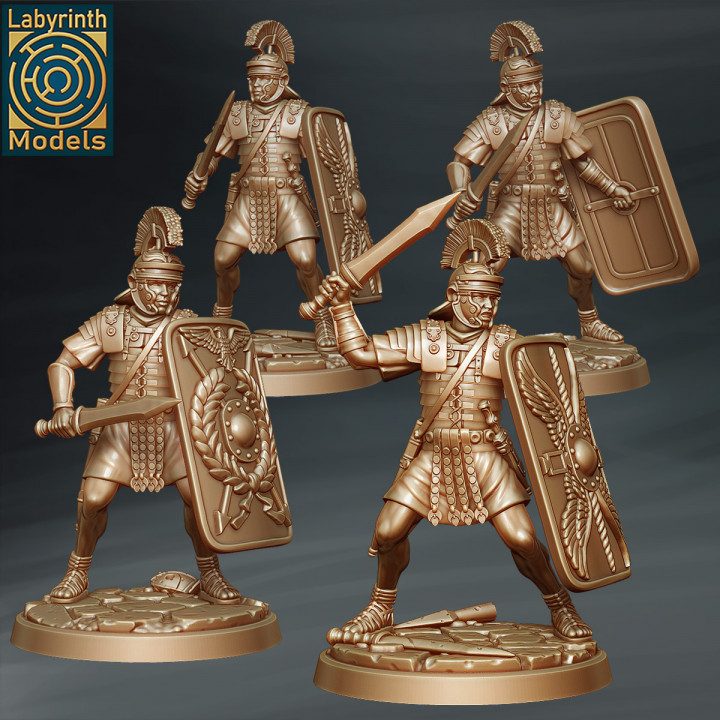 3D Printable Aquila Empire Collection Vol. 2 - 32mm by Labyrinth Models