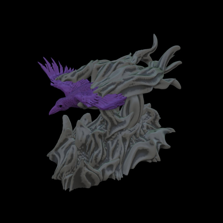 3D Printable Raven Shadow Spawns by MiniaturesCraze