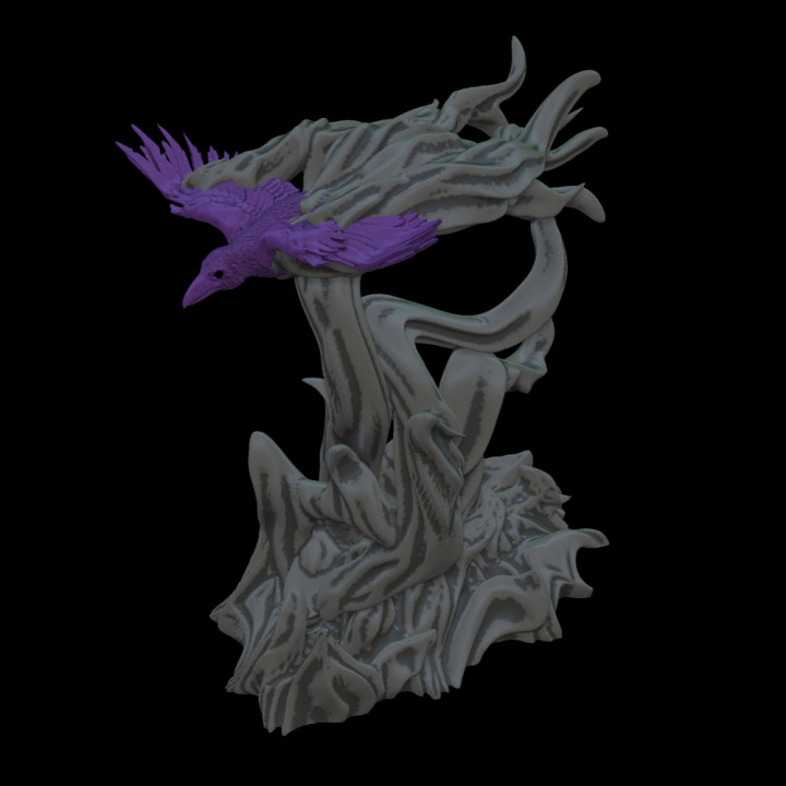 3D Printable Raven Shadow Spawns by MiniaturesCraze