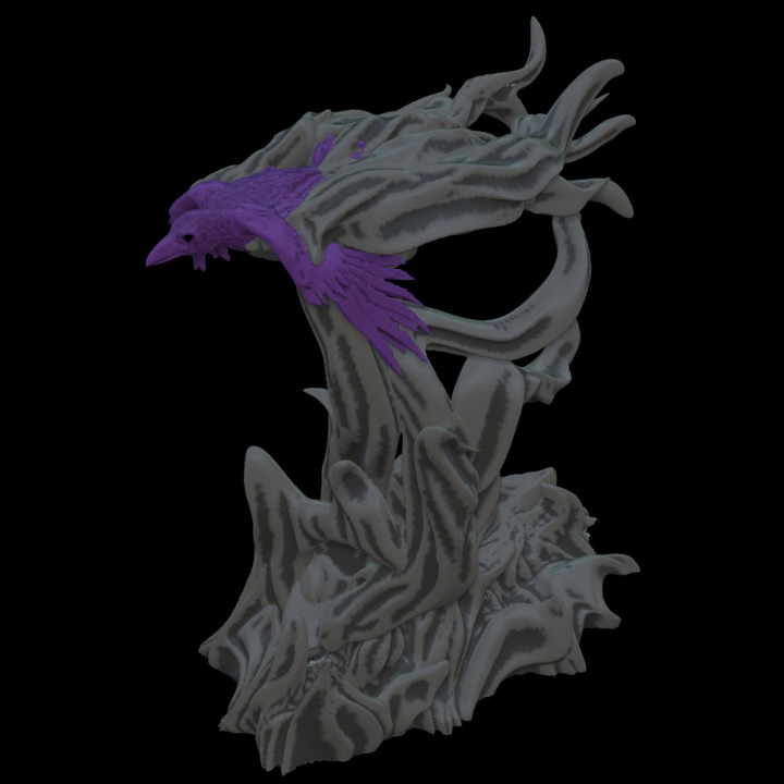 3D Printable Raven Shadow Spawns by MiniaturesCraze