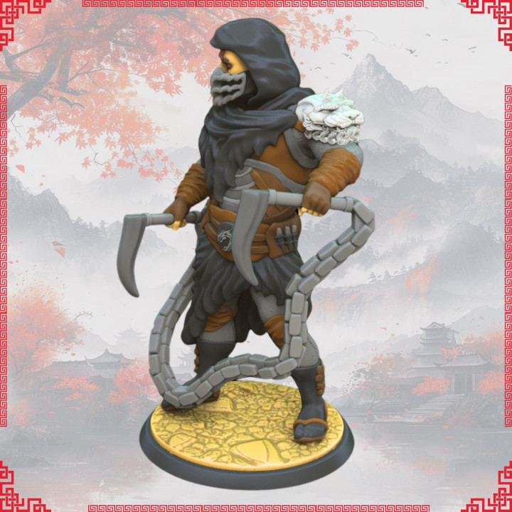 3D Printable Shadow Rogue Masked by MiniaturesCraze