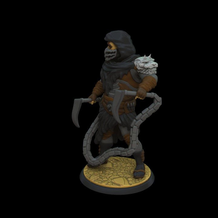 3D Printable Shadow Rogue Masked by MiniaturesCraze