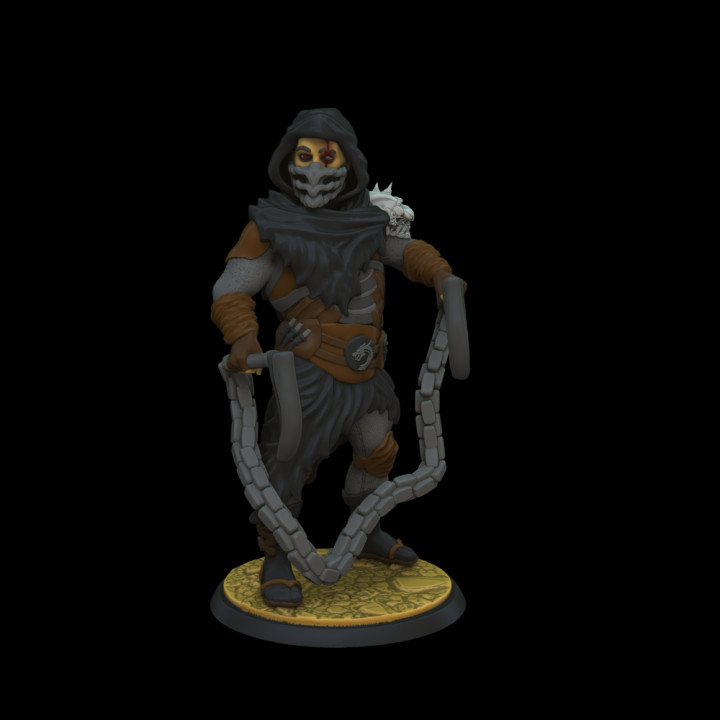 3D Printable Shadow Rogue Masked by MiniaturesCraze