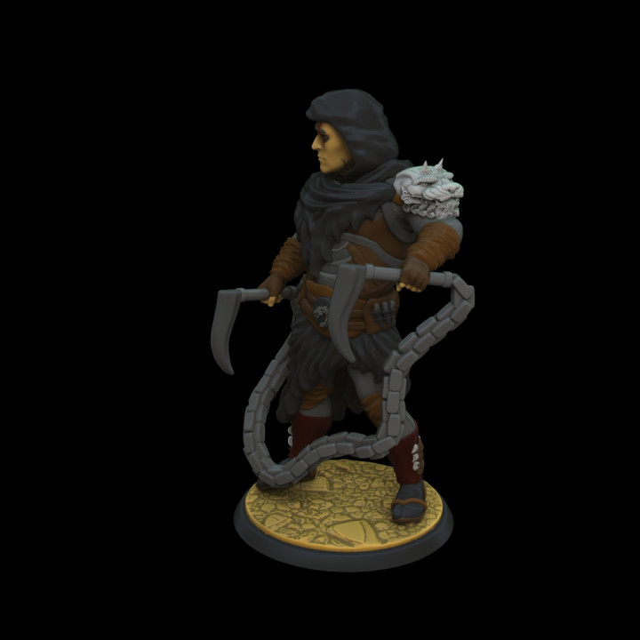 3D Printable Shadow Rogue Unmasked by MiniaturesCraze