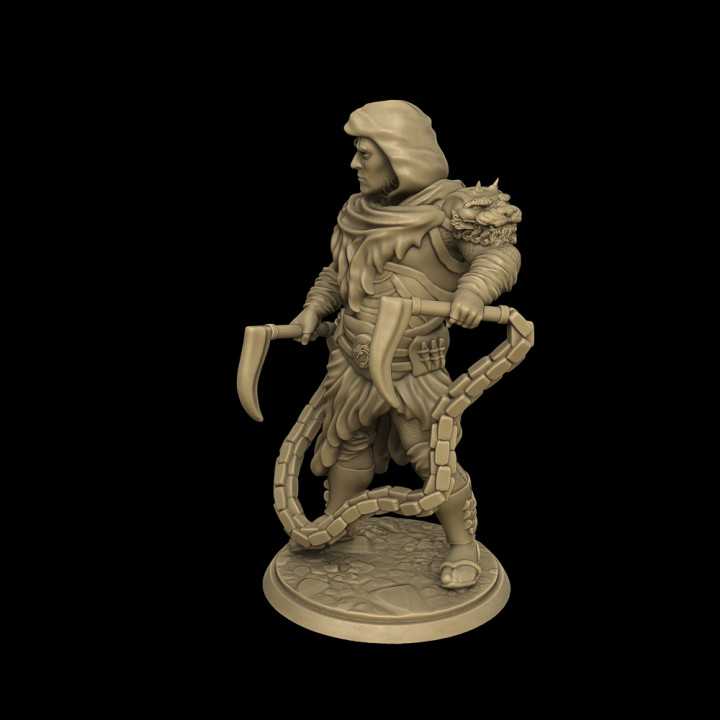 3D Printable Shadow Rogue Unmasked by MiniaturesCraze