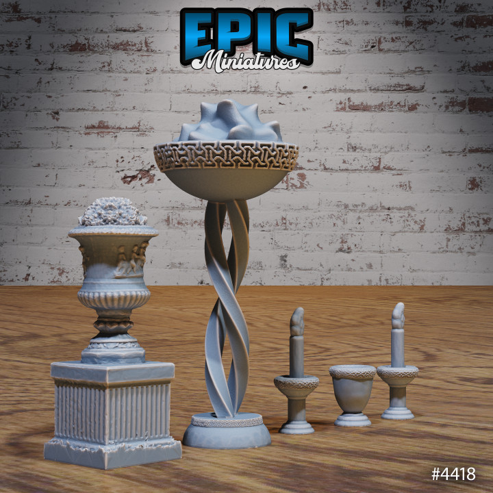 3D Printable Divine Temple / Monk Building / Elephant God Shrine ...