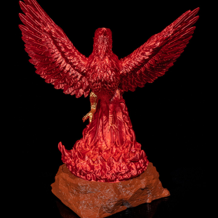 3D Printable Rising Phoenix by Stlflix