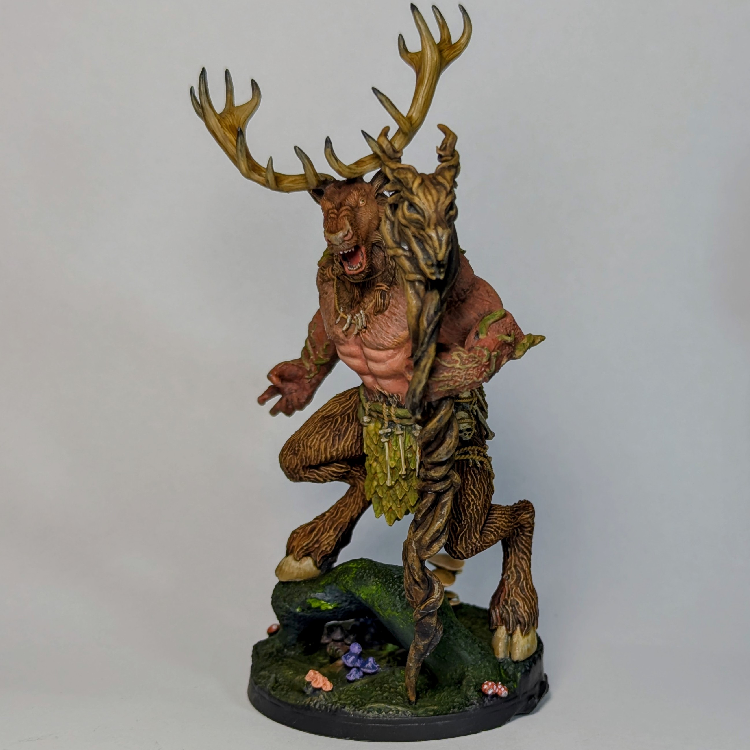 3D Printable Cedarhorn, Lord of the Rotten by Artificers_Mini