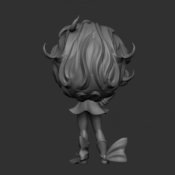 Descargar Sailor Moon Chibi - Free 3D print model de Otaku Forge Figure