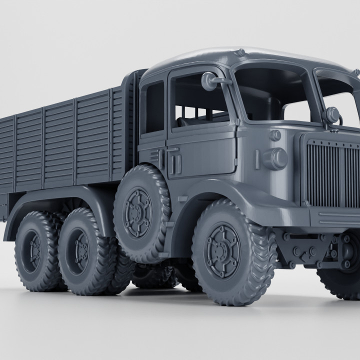 3D Printable Breda 51/52 coloniale Dovunque (Italy, WW2) by Wargame3d