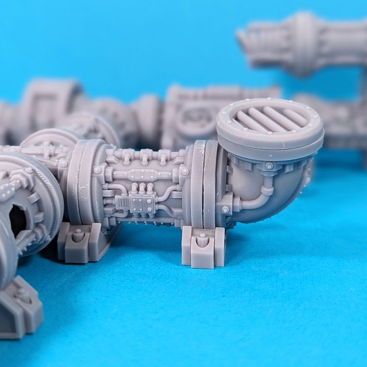3D Printable Ranvik Pipes Kit by Print Minis
