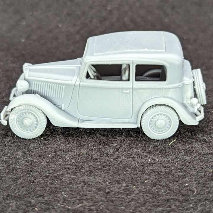 3D Printable Fiat 508C Balilla (Italy, WW2) by Wargame3d