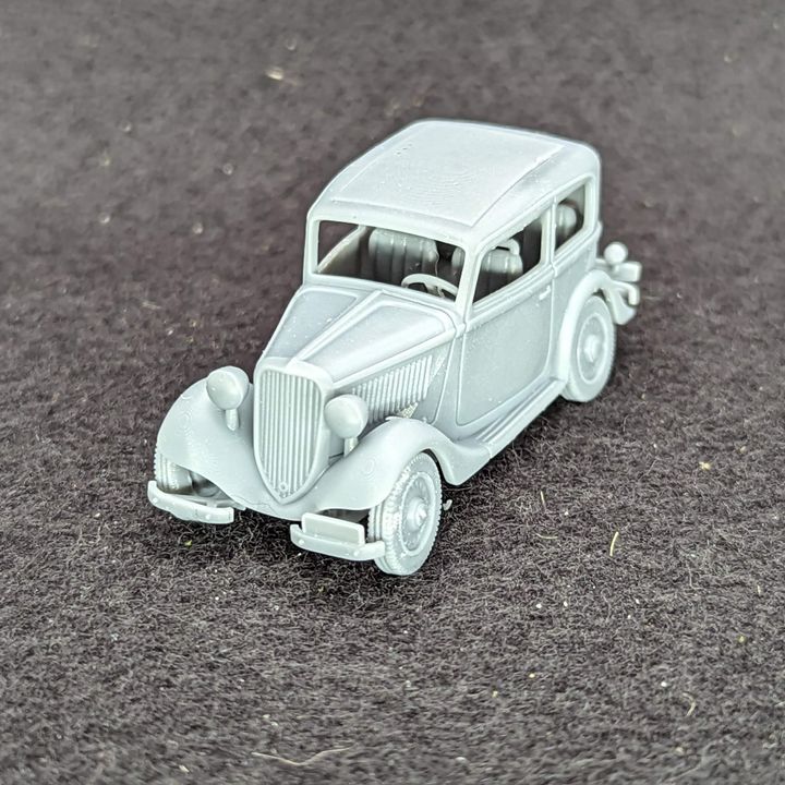 3D Printable Fiat 508C Balilla (Italy, WW2) by Wargame3d
