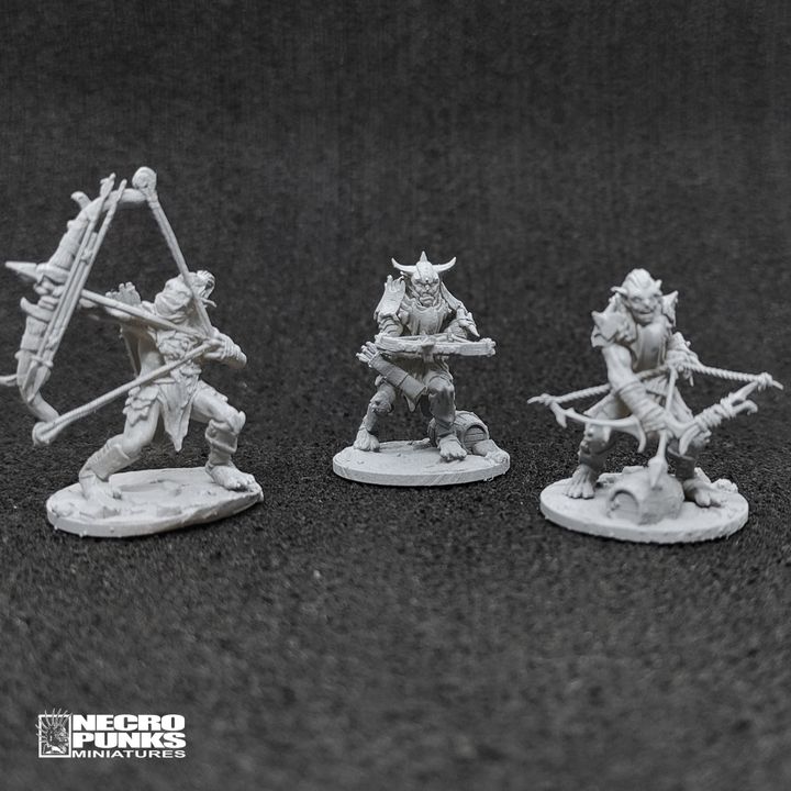 3D Printable Orc Archers - Bundle#16 - Orc Stronghold part2 by ...