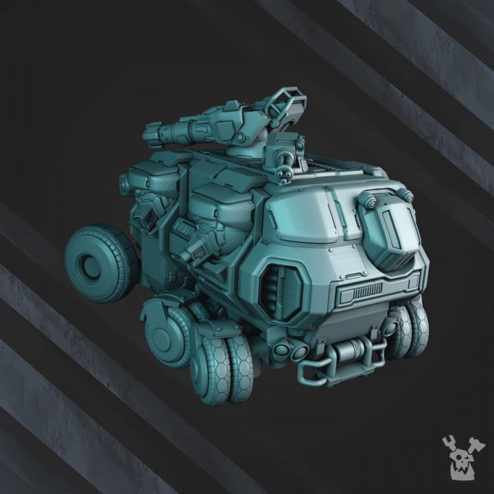 3D Printable Goliath Transporter by dakkadakka.store