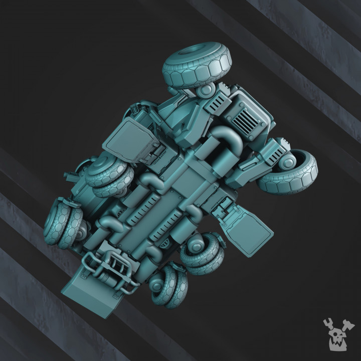 3D Printable Goliath Transporter by dakkadakka.store