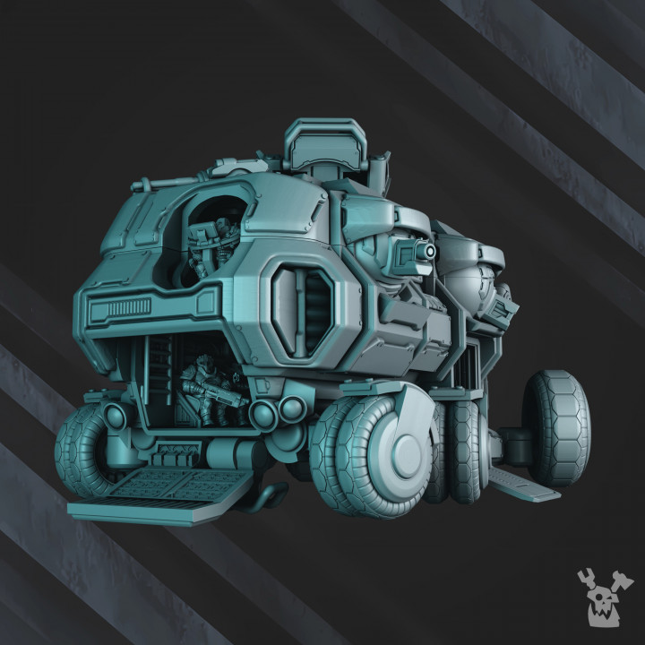 3D Printable Goliath Transporter by dakkadakka.store