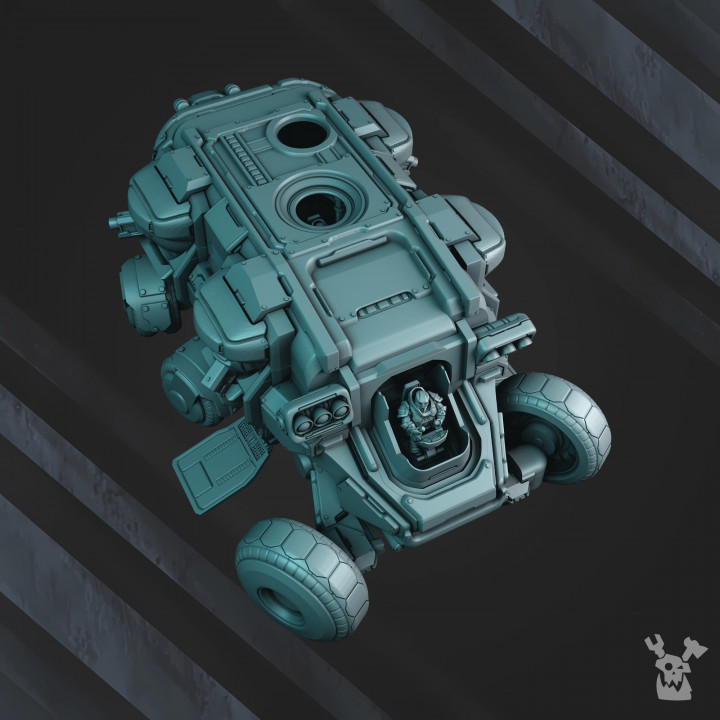 3D Printable Goliath Transporter by dakkadakka.store