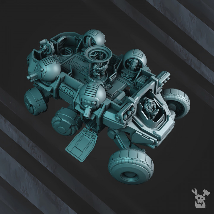 3D Printable Goliath Transporter by dakkadakka.store