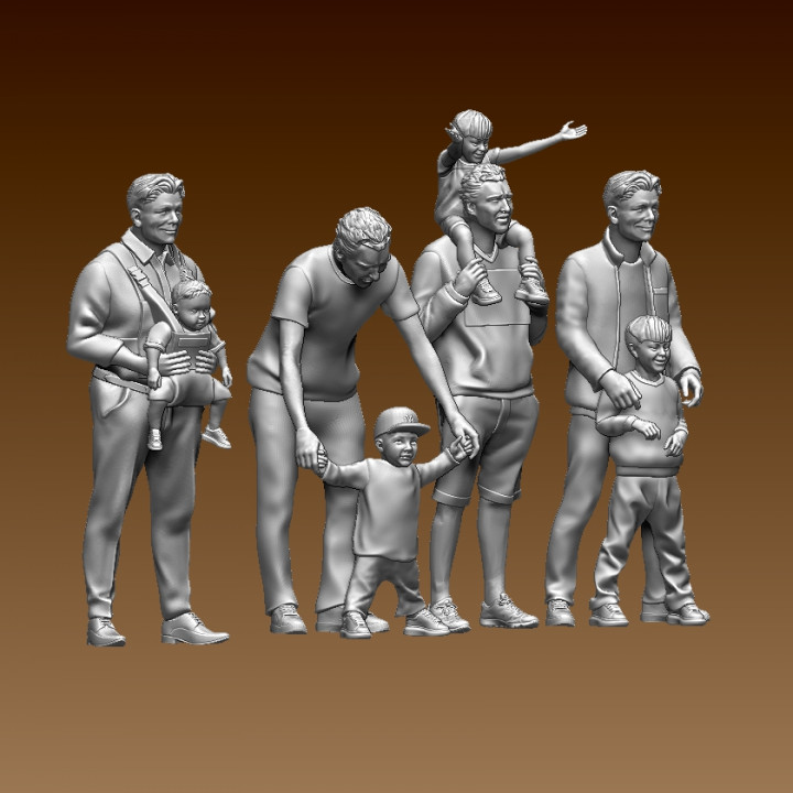 3D Printable FAMILY by Dmitry Tishchenkov