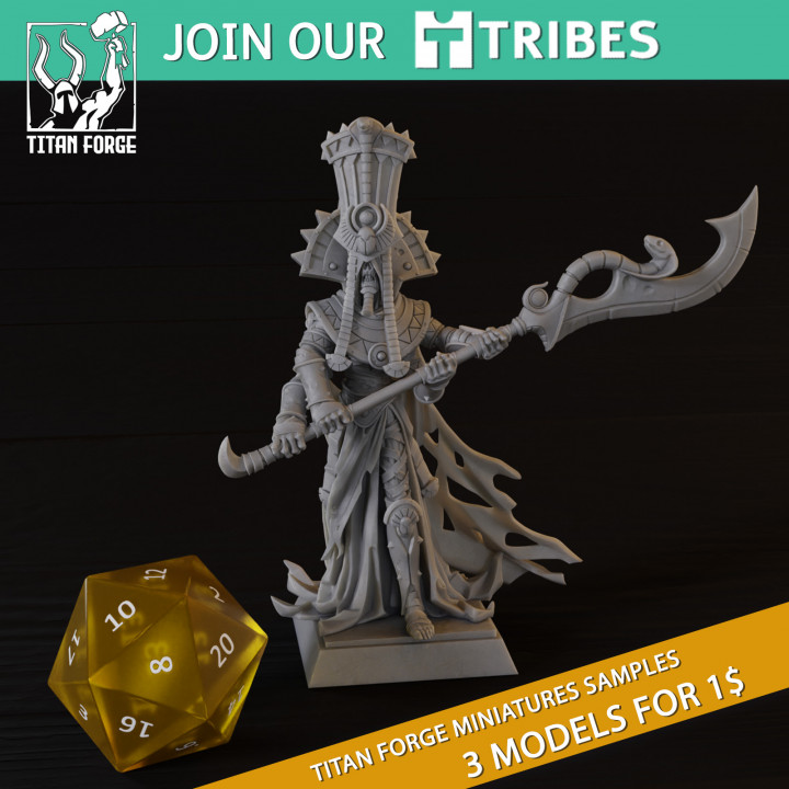 3D Printable Titan Forge Miniatures Sample by Titan Forge Miniatures 3D Printable Titan Forge Miniatures Sample by Titan Forge Miniatures