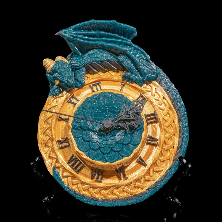 3D Printable Time Keeper Wall Clock by Stlflix