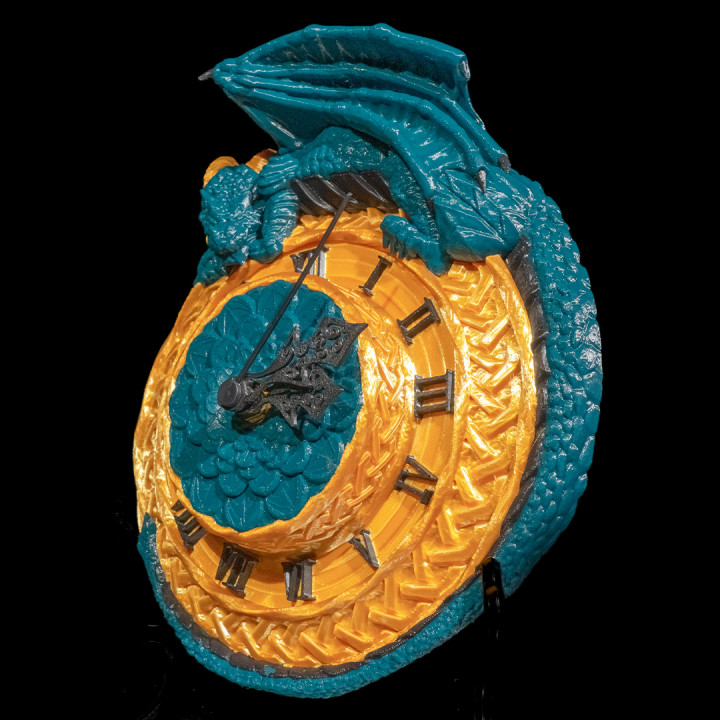 3D Printable Time Keeper Wall Clock by Stlflix