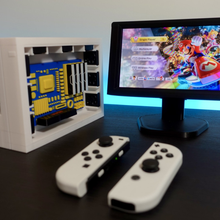 3D Printable Custom PC Display Compatible with Switch (OLED/Original ...