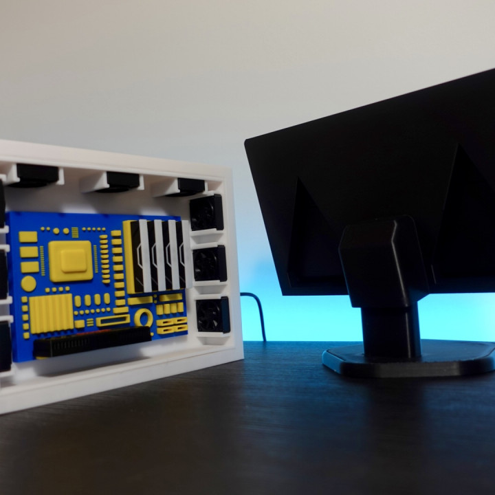 3D Printable Custom PC Display Compatible with Switch (OLED/Original ...