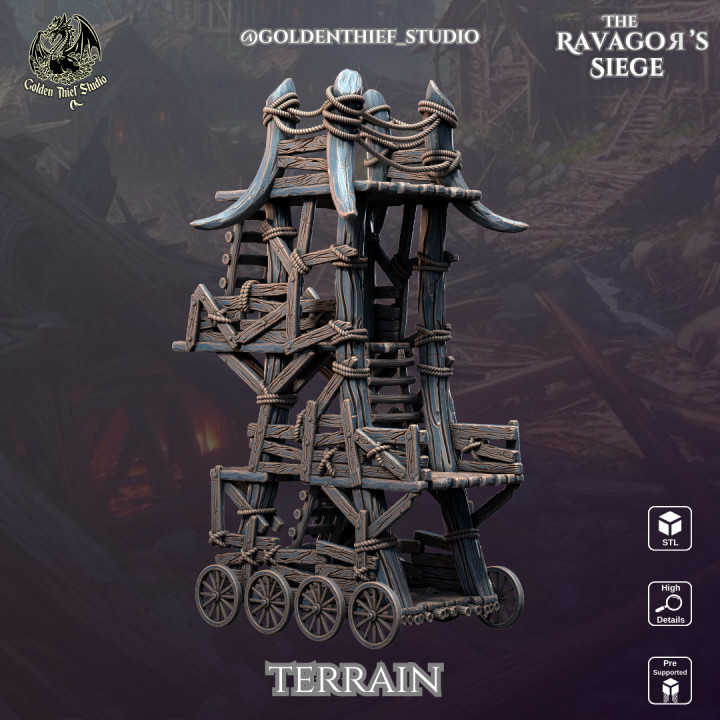 3D Printable Ravagor's Terrain | 3D Printable STL Props and Terrain for ...