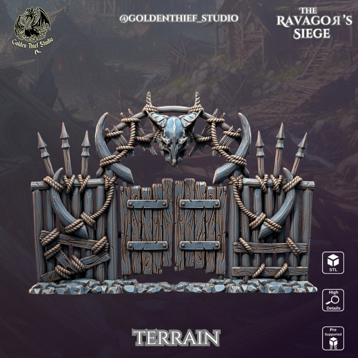 3D Printable Ravagor's Terrain | 3D Printable STL Props and Terrain for ...