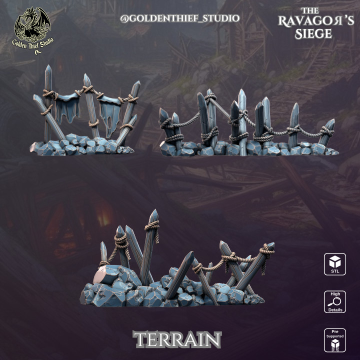3D Printable Ravagor's Terrain | 3D Printable STL Props and Terrain for ...