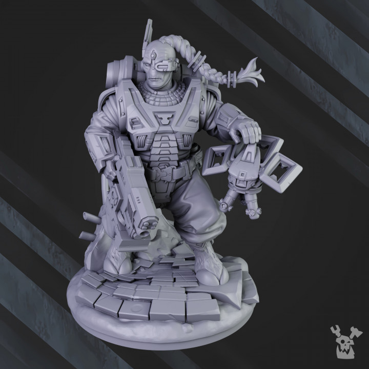 3D Printable Wanderer of Midnight Sun Covenant by dakkadakka.store
