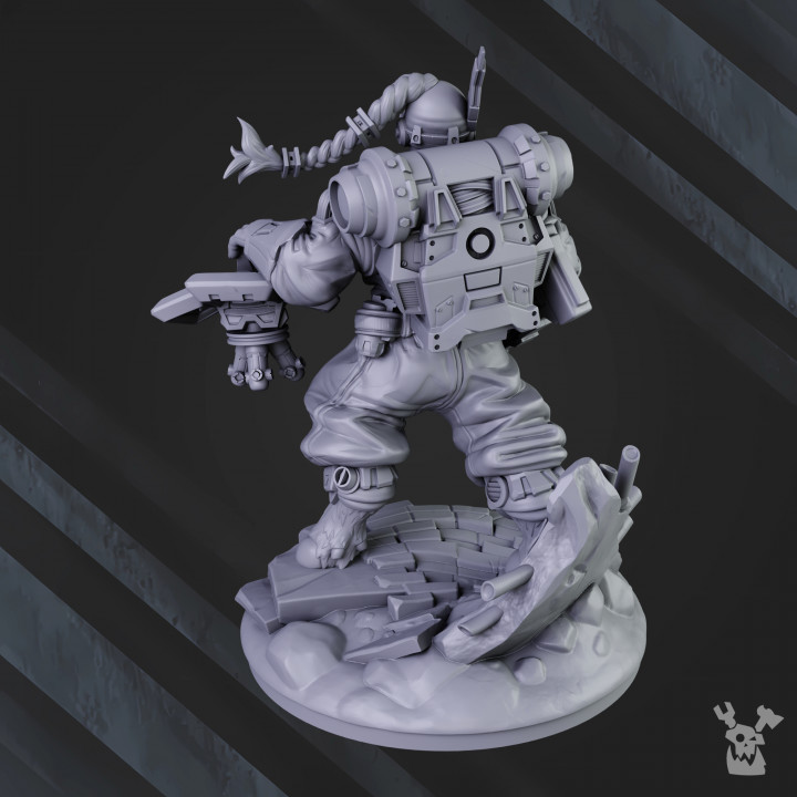 3D Printable Wanderer of Midnight Sun Covenant by dakkadakka.store